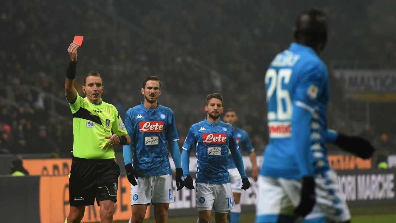 Monkey chants at Inter vs. Napoli, controversy and fan violence show ...
