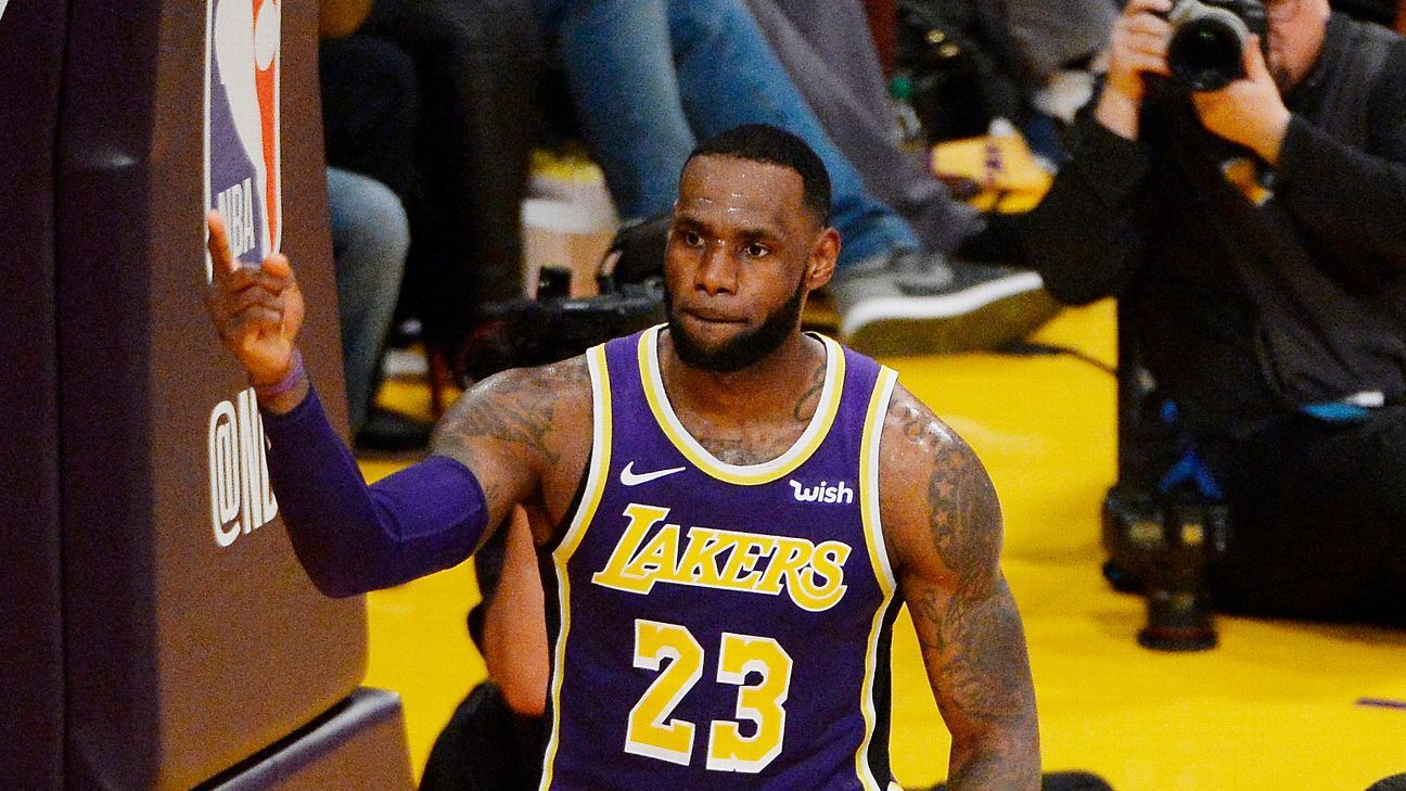 Llegan felicitaciones a LeBron James por rebasar a Michael Jordan - ESPN