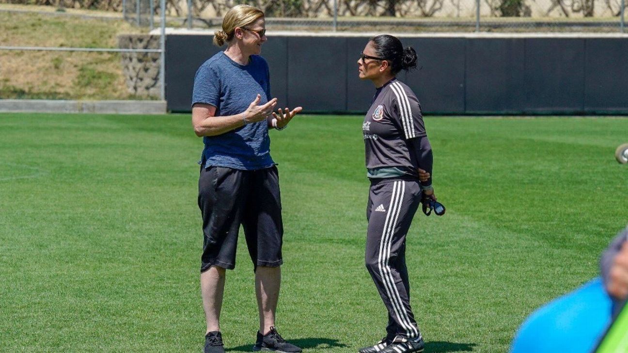 Jill Ellis, entrenadora de EUA, acompaña a Tri Sub 20 - ESPN