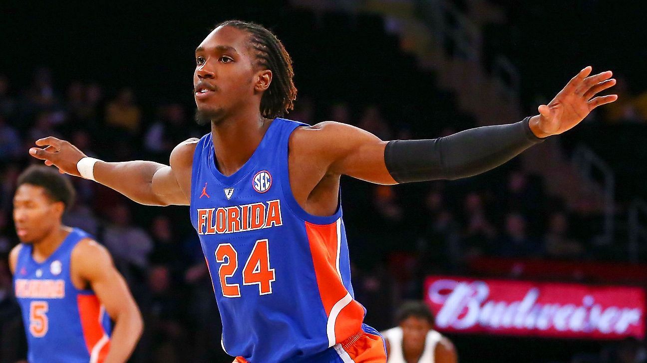 Florida guards Ballard, Okauru request transfers - ESPN