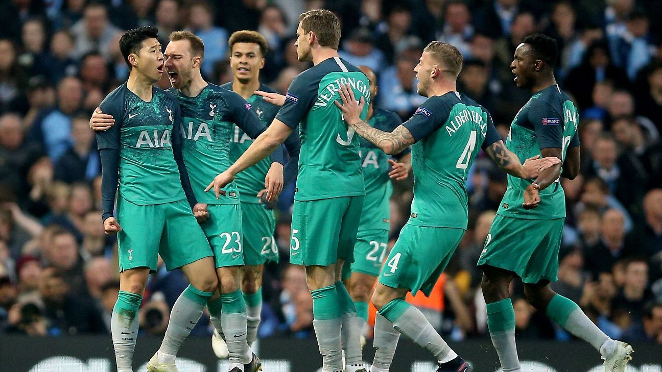Tottenham's unforgettable UCL quarterfinal win over Man City: the ...