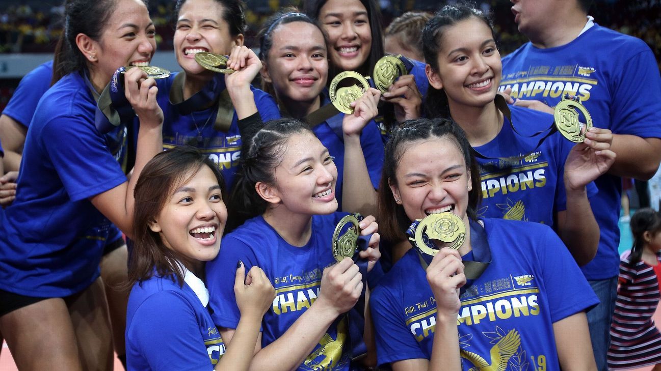 Photos - Ateneo Lady Eagles celebrate UAAP volleyball championship - ESPN
