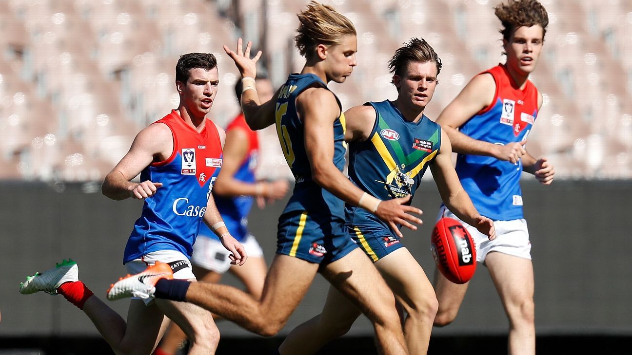 AFL Draft Wrap Sharp rising as a leading rebounding defender - ESPN