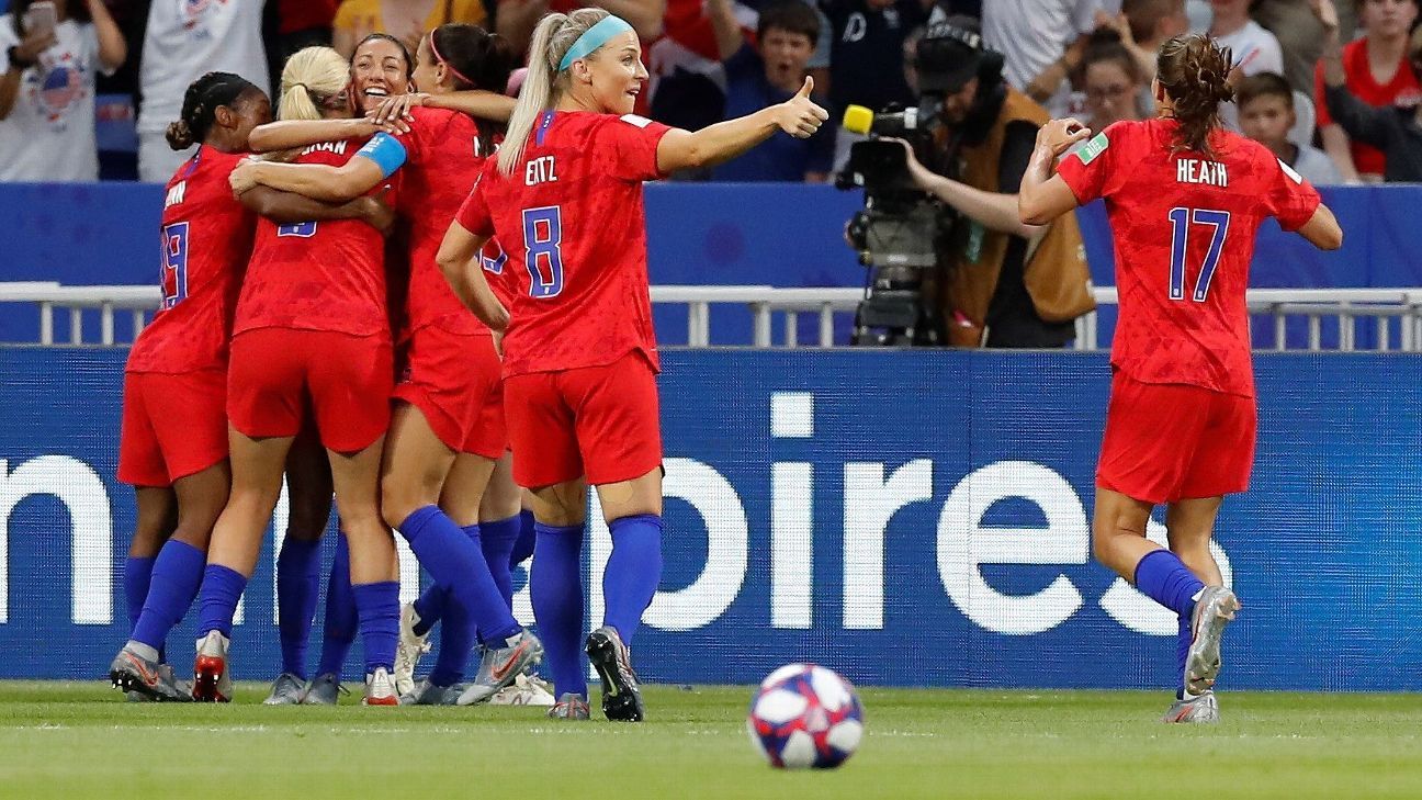Inglaterra vs. Estados Unidos - Reporte del Partido - 2 julio, 2019 - ESPN