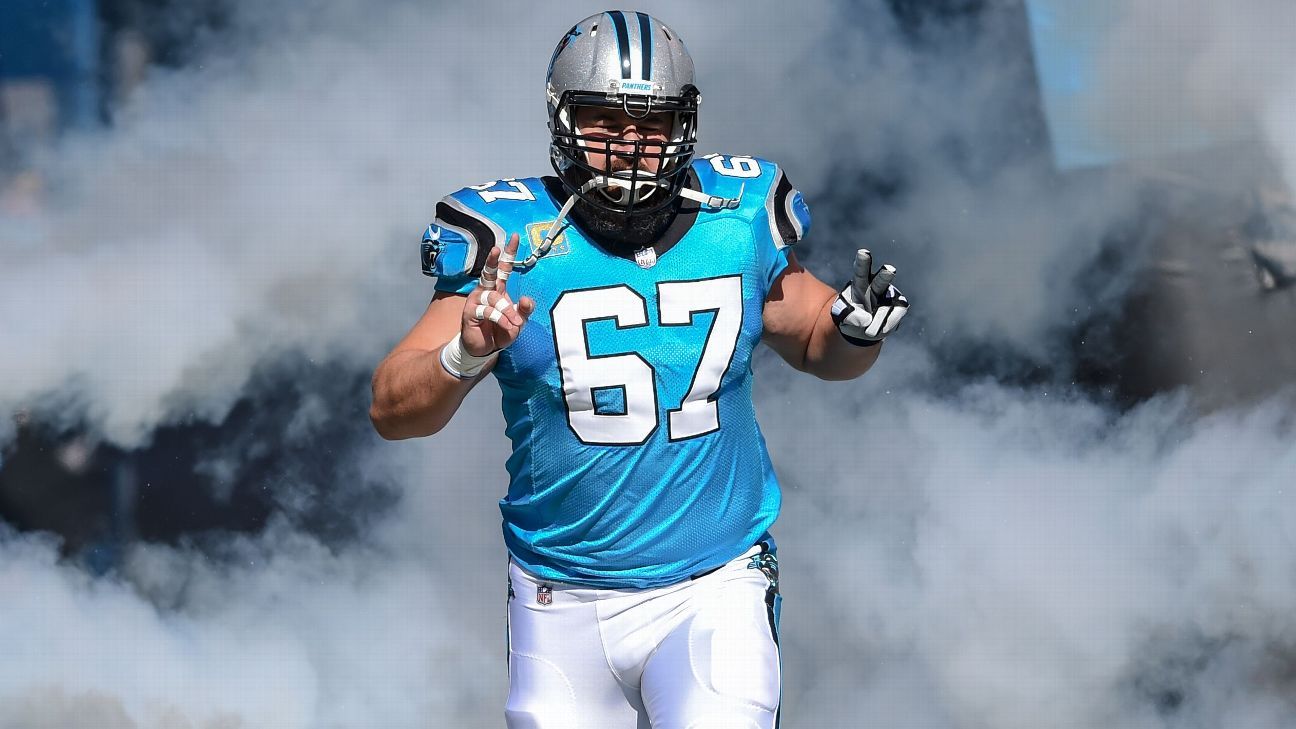 Ryan Kalil salió del retiro para firmar con los Jets - ESPN