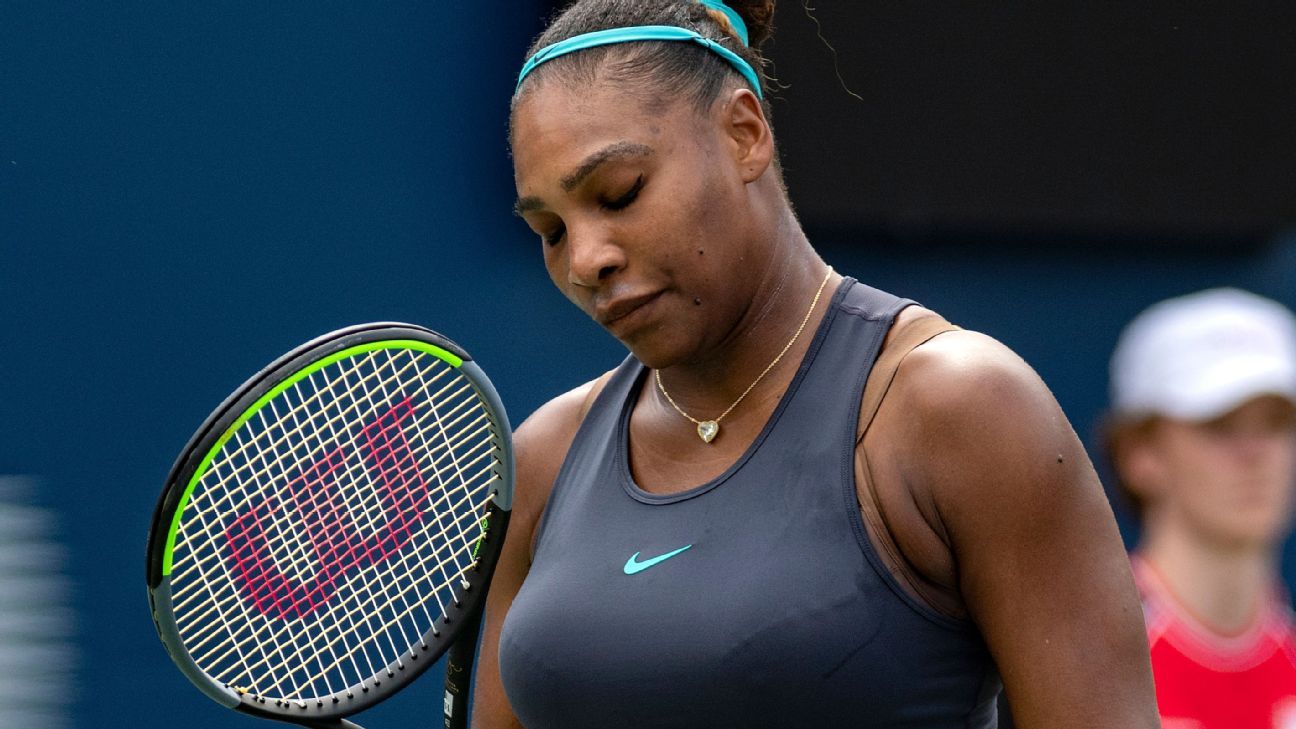 Serena Withdraws From Cincy Again Due To Back Espn