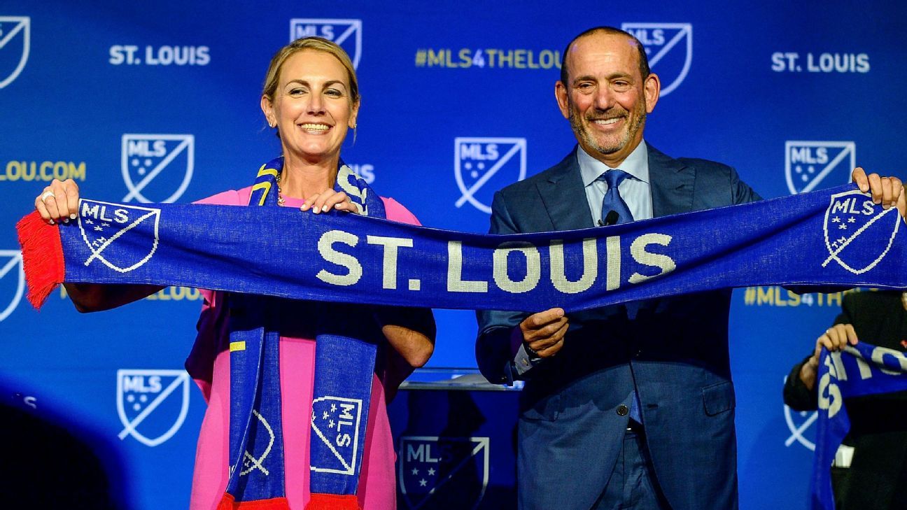 MLS expands to St. Louis; team to start in 2022 - ESPN