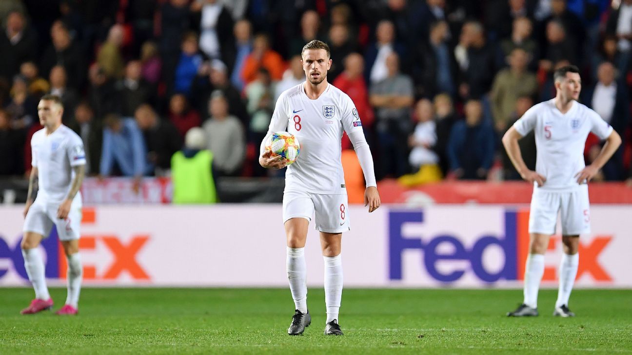 England's limited midfield will keep them from winning Euro 2020 - ESPN