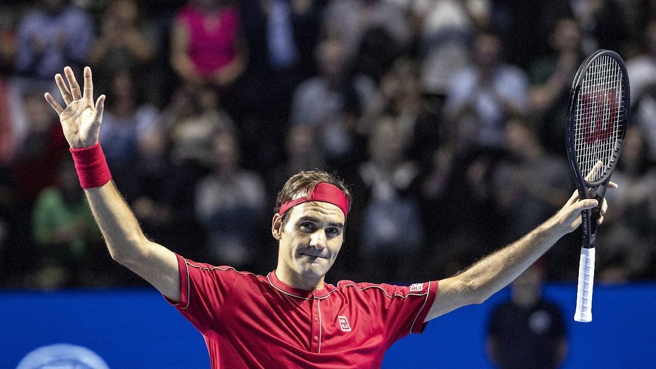 A tres años del último título de Roger Federer, en Basilea - ESPN