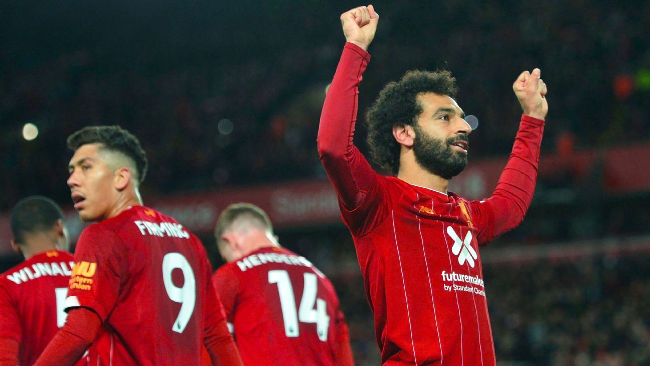 Liverpool's Mohamed Salah out of Egypt games in protective boot - ESPN