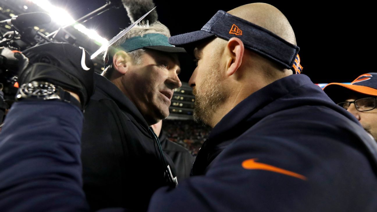 In tumultuous season, Bears coach turns to network in Andy Reid ...