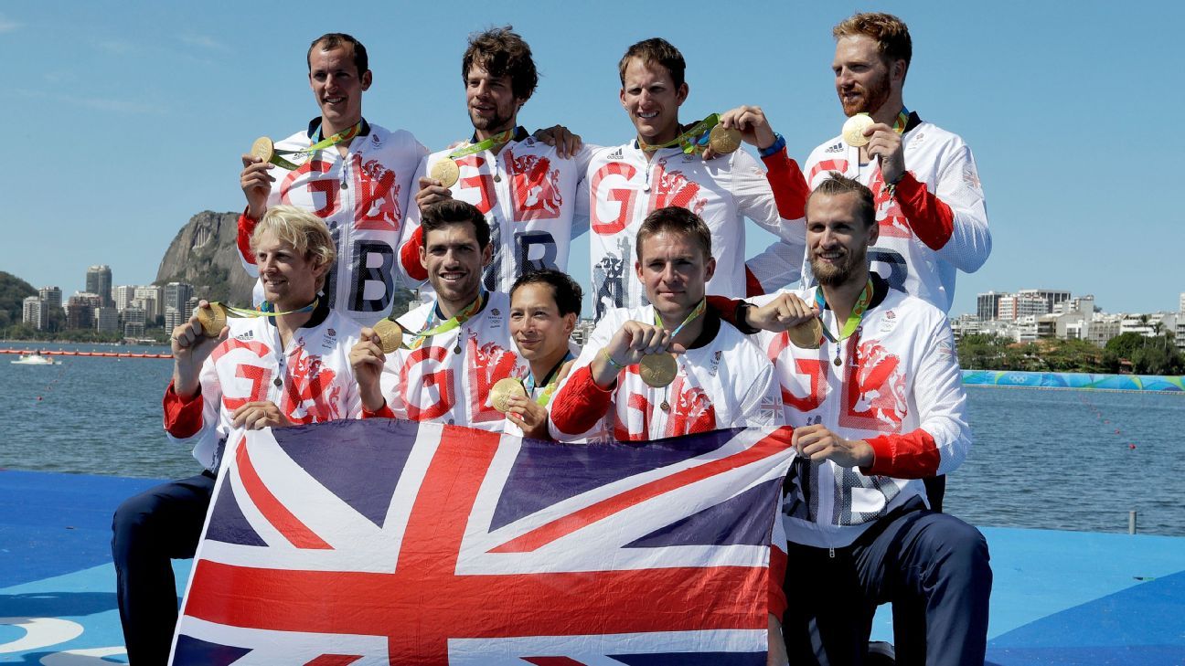 Pete Reed, 3-time Olympic rowing champion, paralyzed after stroke - ESPN