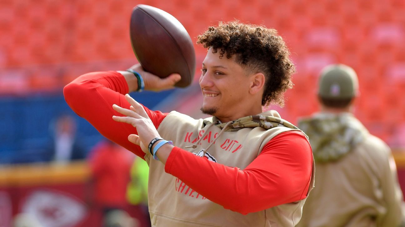 Chiefs todavía siguen a la espera de Patrick Mahomes - ESPN