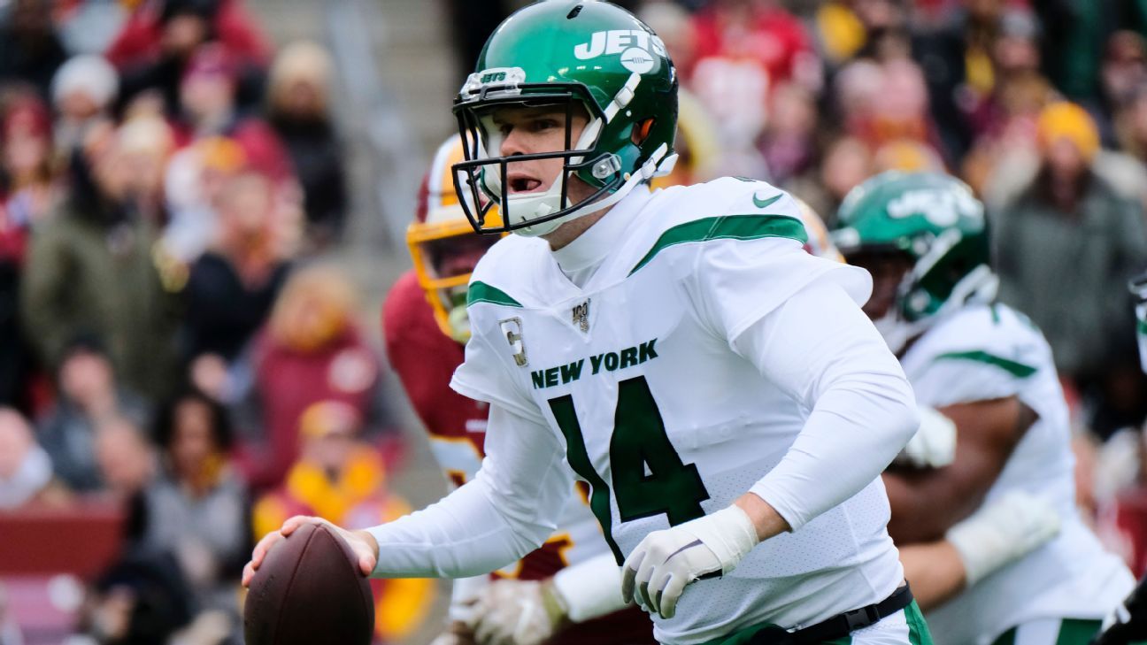 Ain't afraid of no ghost: Jets' Sam Darnold delivers career game - ESPN ...