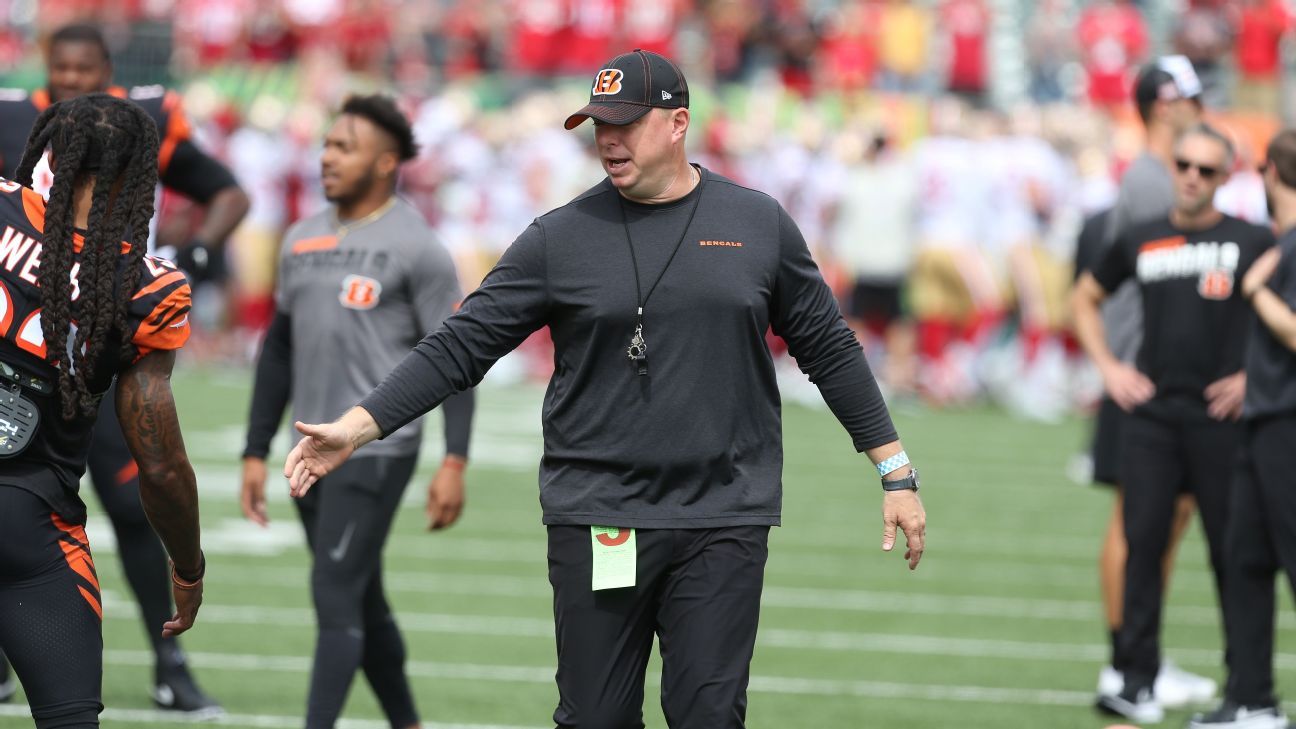 From high school coach to Bengals' 'rock star' and Zac Taylor's right ...
