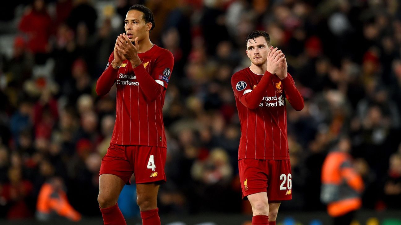 Liverpool late show goes missing leaving Reds group stage work to do - ESPN