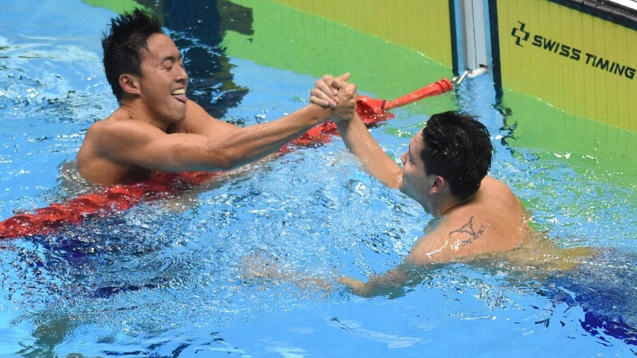 Singapore continues SEA Games dominance, adds five swimming golds - ESPN