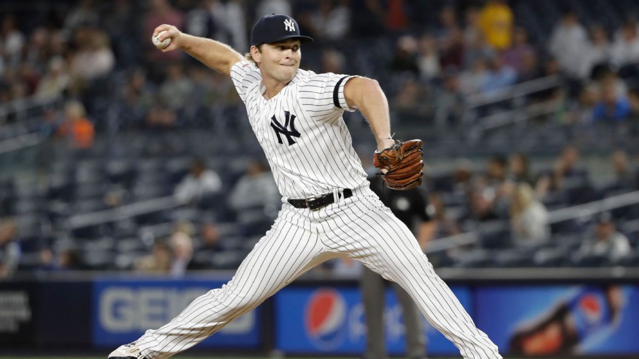 Royals get pitcher Chance Adams from Yankees for infielder Christian ...