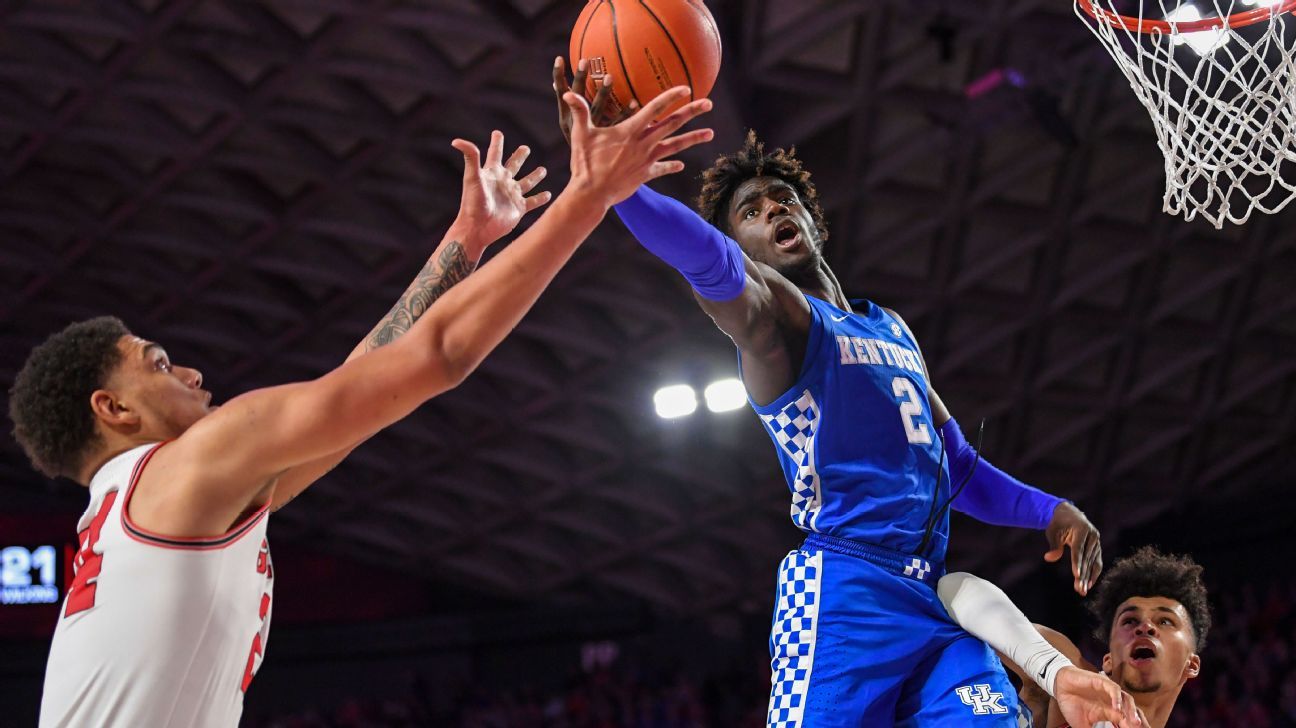 Freshman Kahlil Whitney leaves Kentucky as role diminishes - ESPN