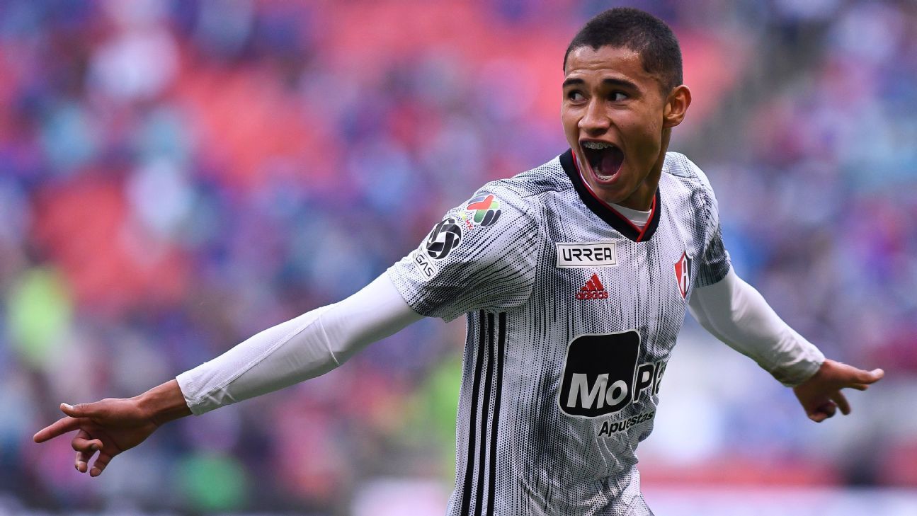 Ángel Márquez debuta con Atlas y le mete gol al Cruz Azul - ESPN