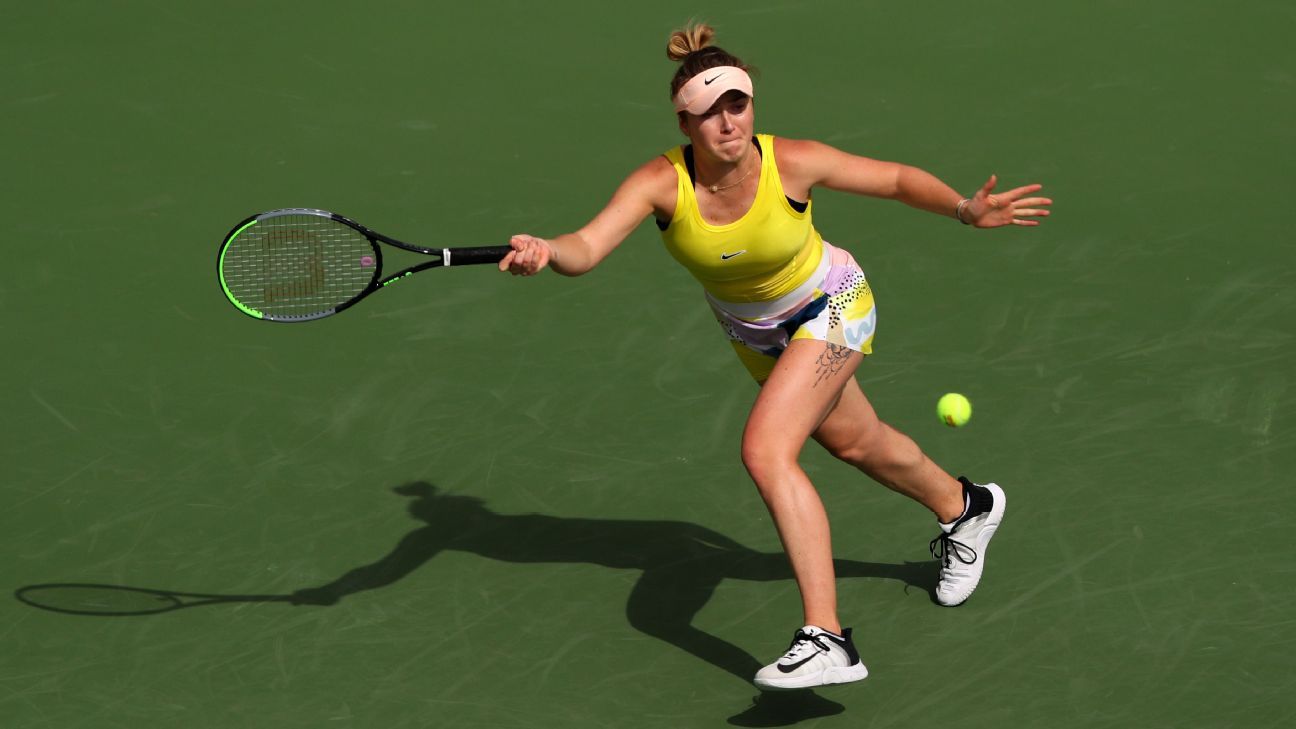 Svitolina Bencic and Kenin knocked out of Dubai Tennis Championships - ESPN