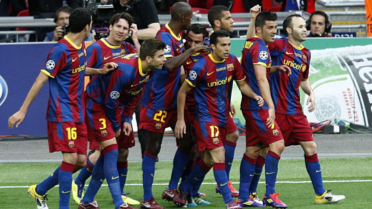 Barcelona toy with Man United, Germany humble Brazil, Spain win Euro ...