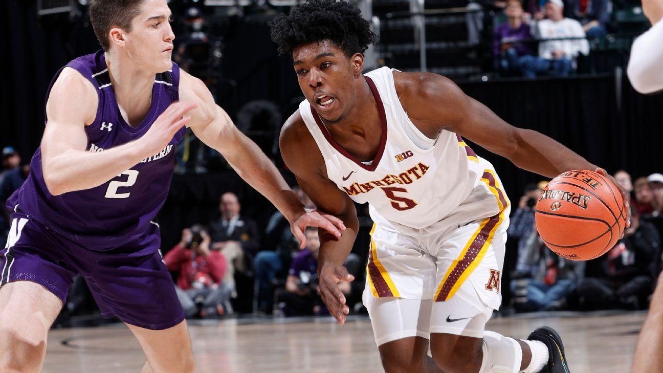 Minnesota's Marcus Carr says he'll enter NBA draft but won't hire agent ...