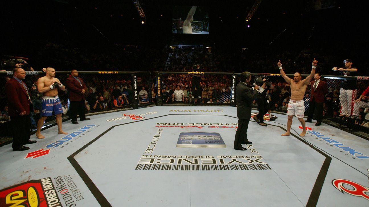 Há 15 anos, UFC construía uma de suas primeiras lendas - ESPN