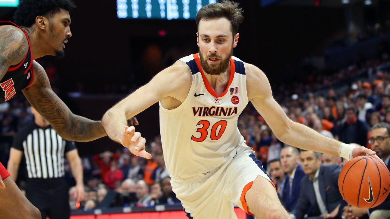 Jay Huff exits NBA draft pool, to return to Virginia for senior season ...