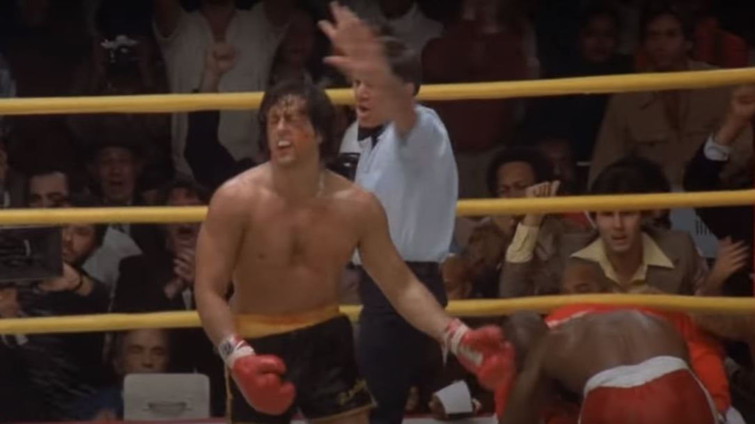Rocky Balboa vencia Apollo Creed mesmo 'sem um olho' e se tornava o ...