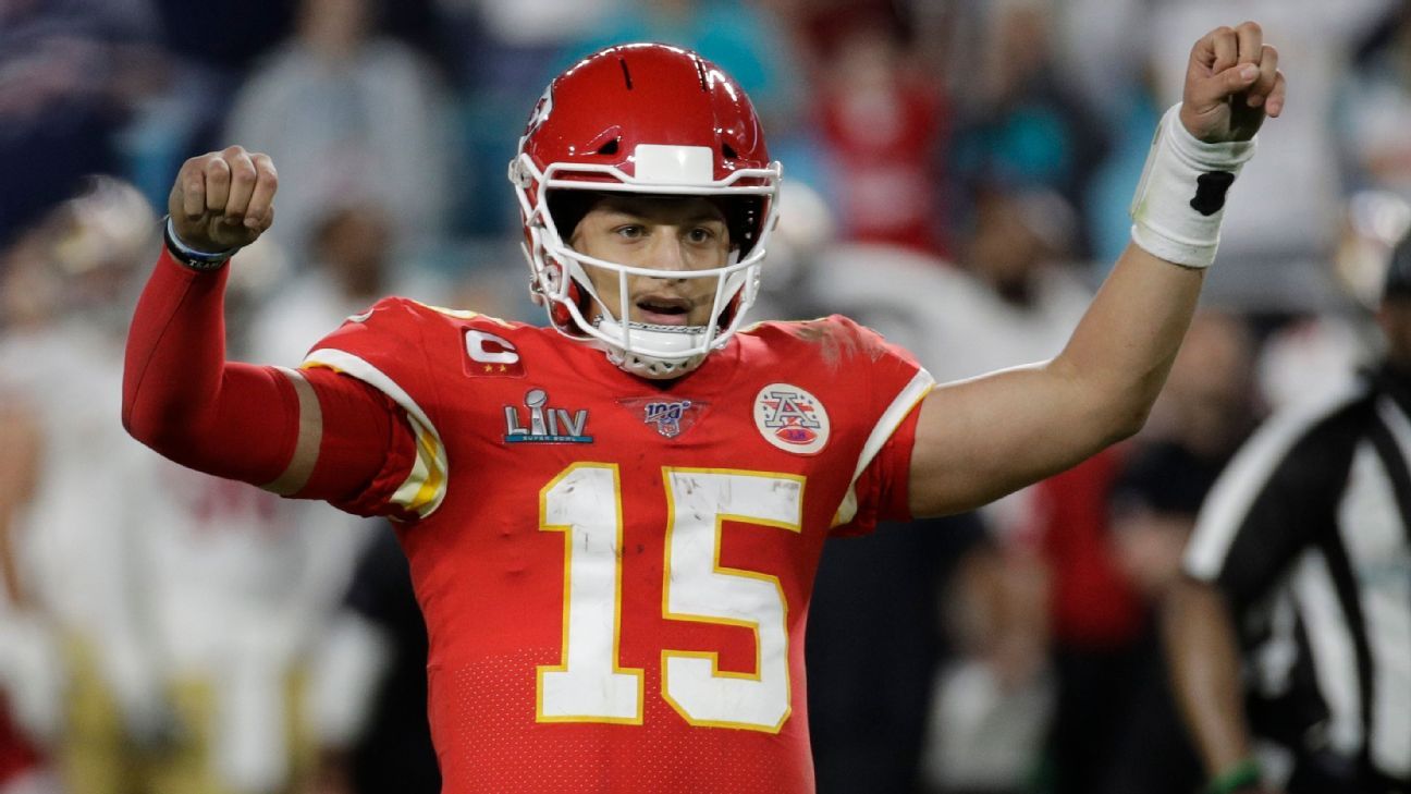 Redes reaccionan al reporte del contrato récord de Patrick Mahomes - ESPN