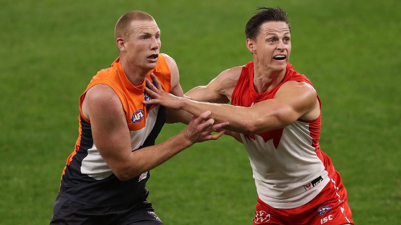 GWS Giant Sam Jacobs announces AFL retirement - ESPN