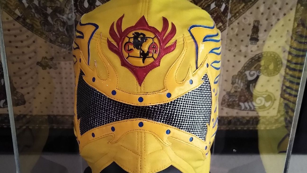 Aerostar, el luchador que luce a los clubes de la Liga MX en sus ...