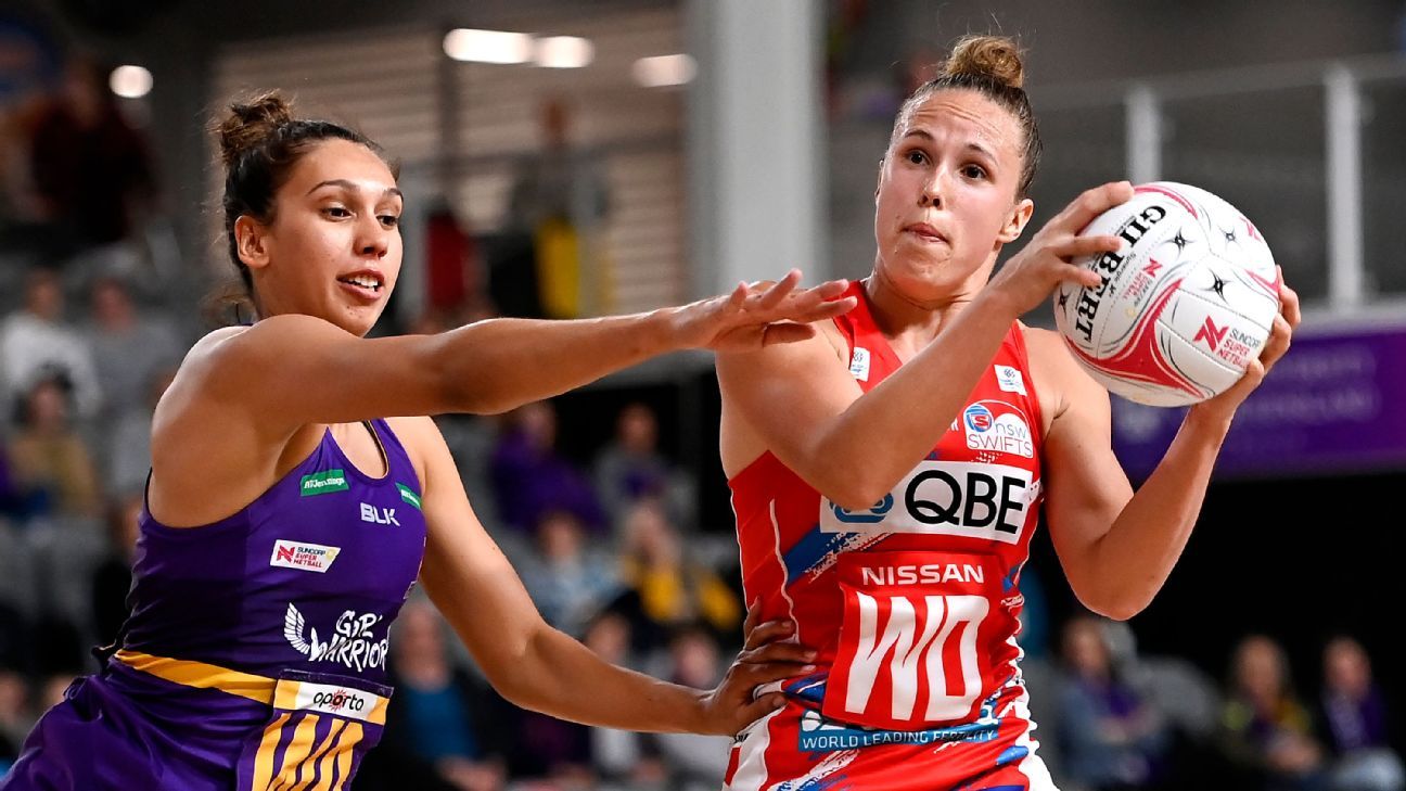 NSW Swifts extend Queensland Firebirds' losing streak in Super Netball ...