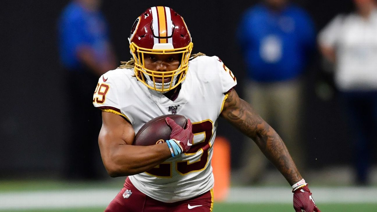 Acusan de violación al ex corredor de Washington, Derrius Guice - ESPN