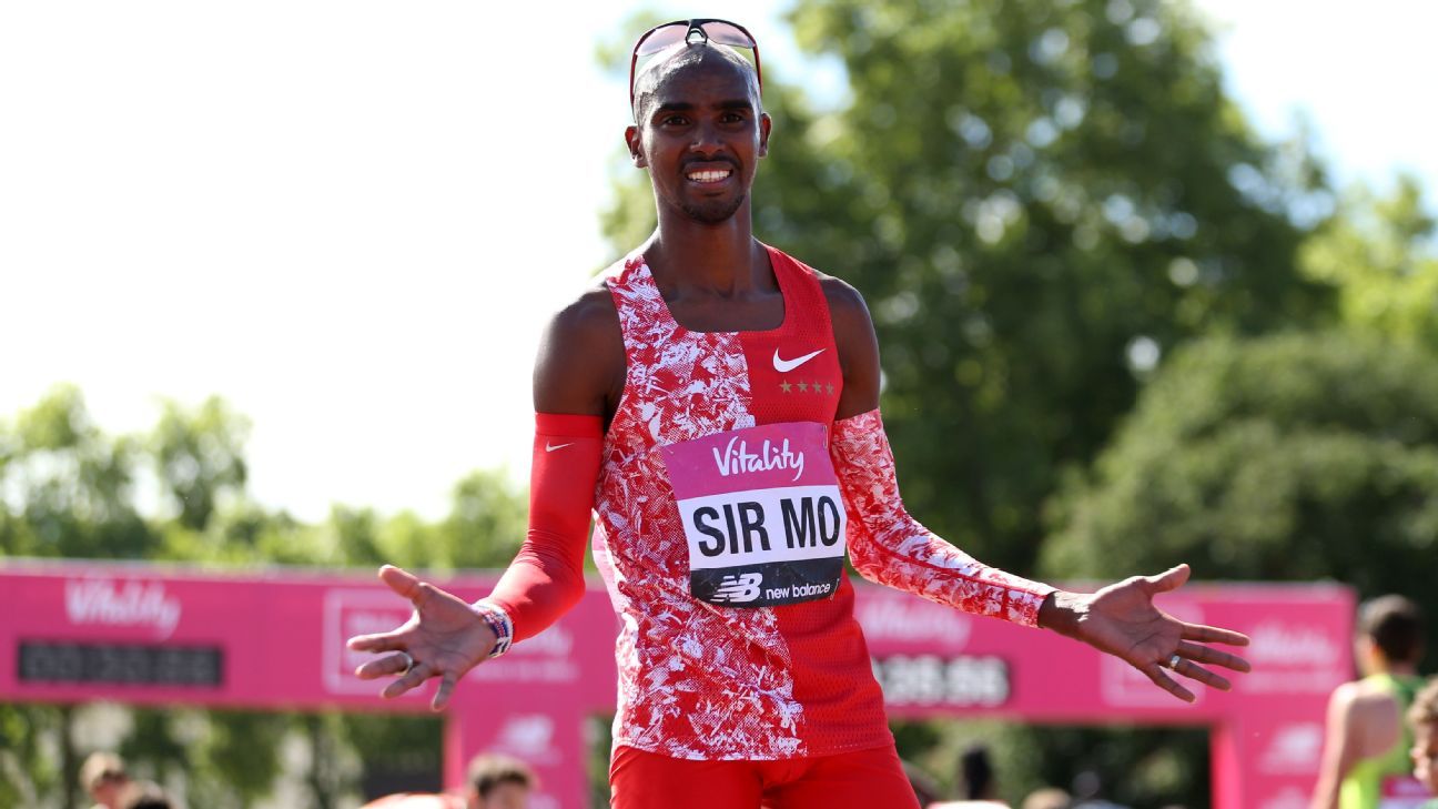 Mo Farah to participate in London Marathon as pacemaker - ESPN