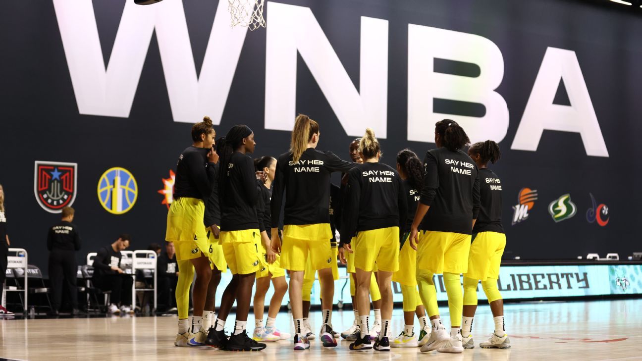 WNBA to resume play Friday after two days postponed in protest - ESPN