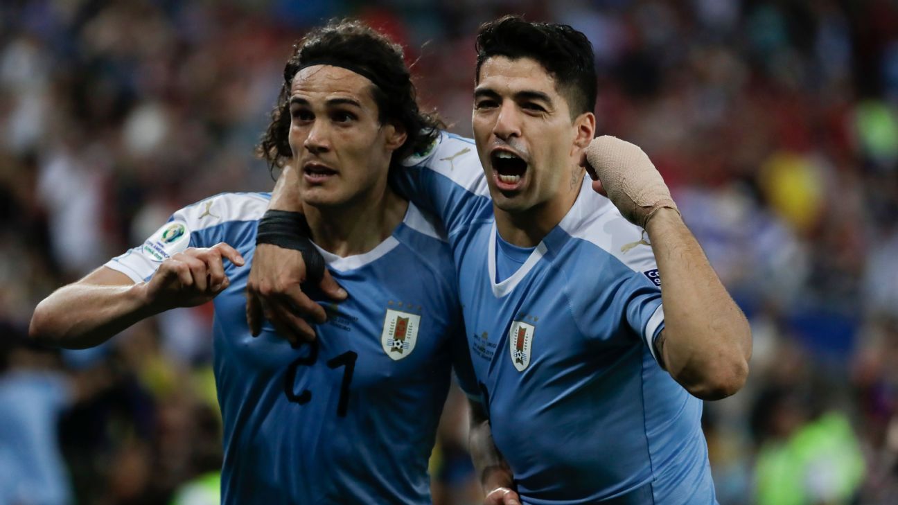 Vuelve la dupla: Uruguay tendrá a Cavani y Suárez juntos después de un ...