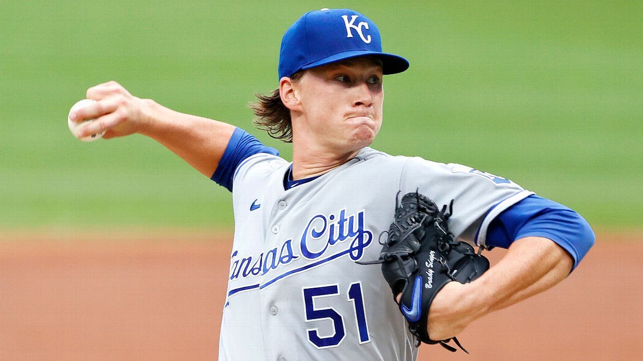 Royals RHP Brady Singer a late scratch vs. Twins due to illness - ESPN