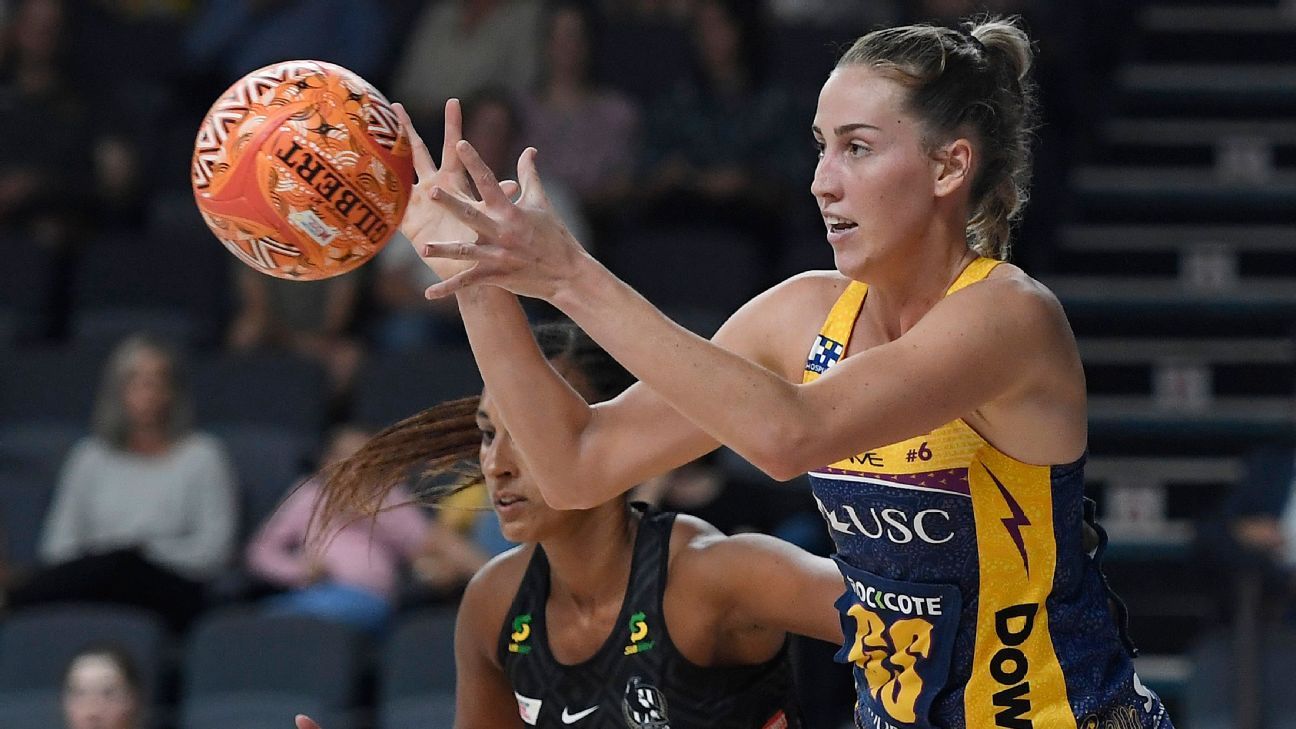 Super Netball 2020 Understudy stands up in Lightning victory - ESPN