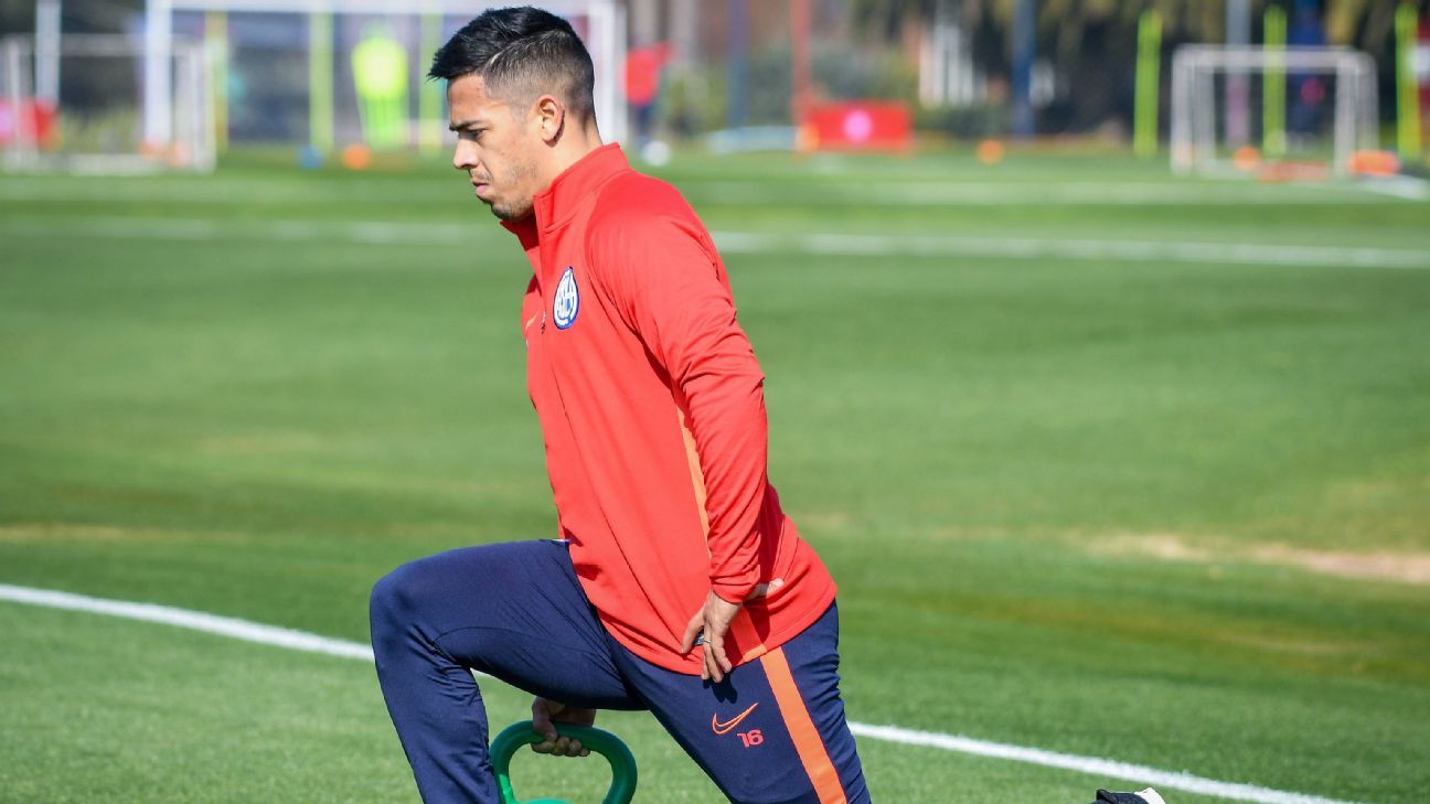 Nicolas Fernández se recuperó de Covid-19 y regresa a los entrenamientos