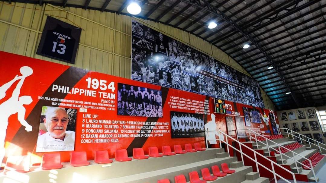 Valenzuela City honors Philippine basketball legend Antonio Genato - ESPN