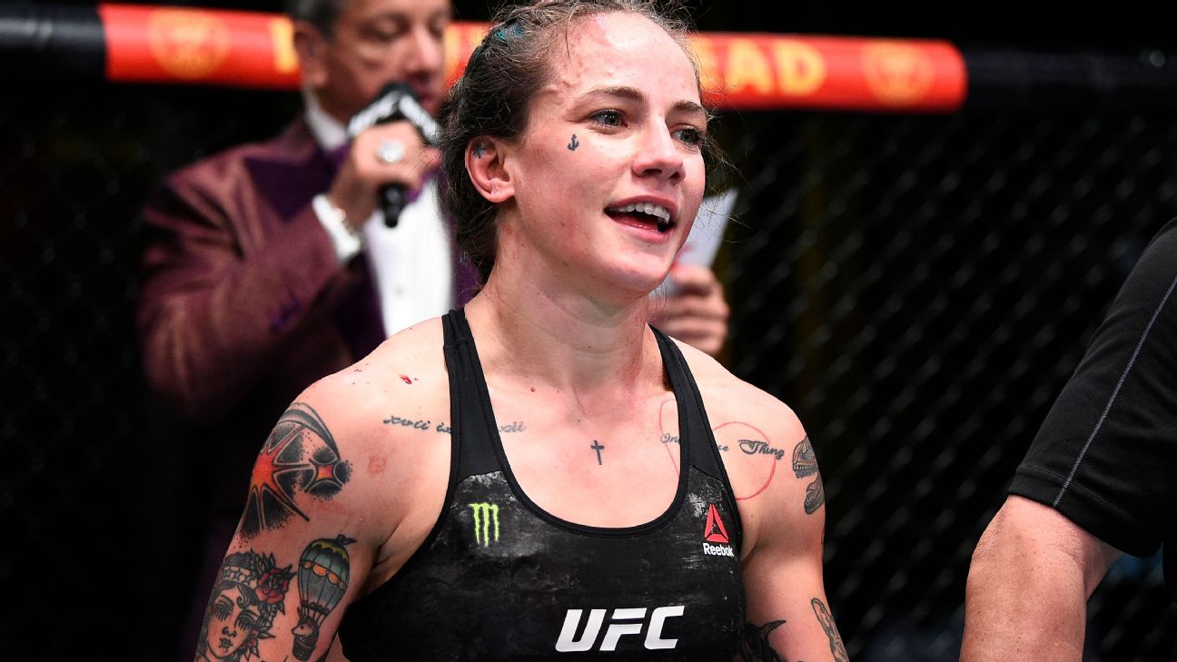 Um dia após vitória monumental no UFC, lutadora revela drama financeiro ...