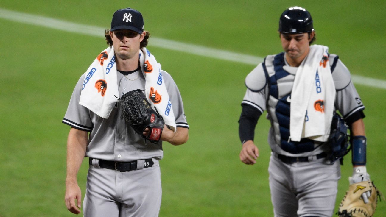 Kyle Higashioka se ganó puesto como receptor personal del as Gerrit ...