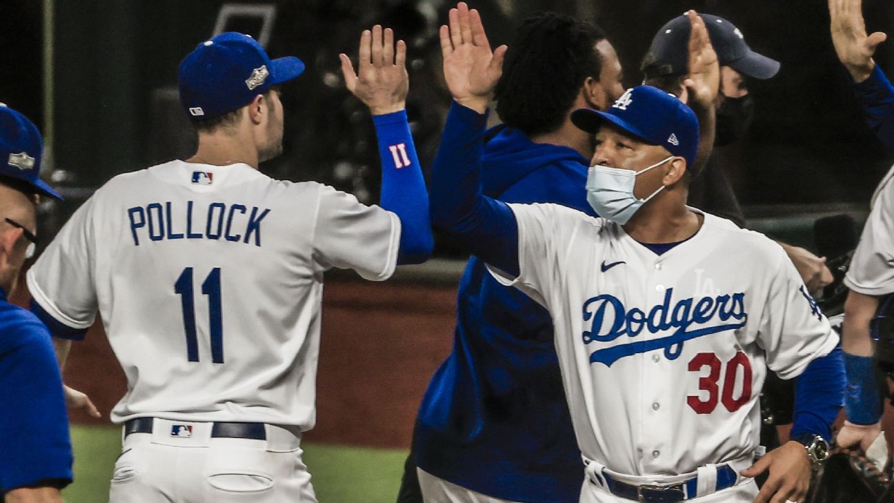 Manager de Dodgers, Dave Roberts: "Para esto es que vives". - ESPN