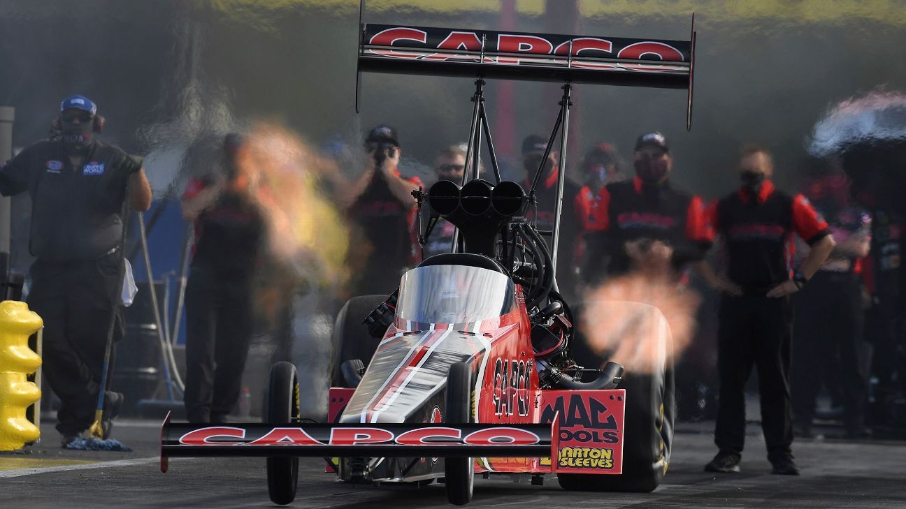 Steve Torrence leads NHRA Top Fuel qualifying at Houston Raceway Park ...