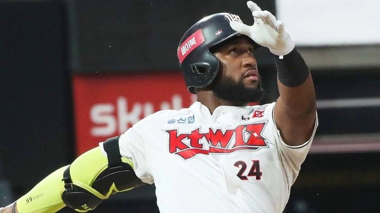 Mel Rojas Jr. es seleccionado como Jugador Más Valioso de la KBO - ESPN
