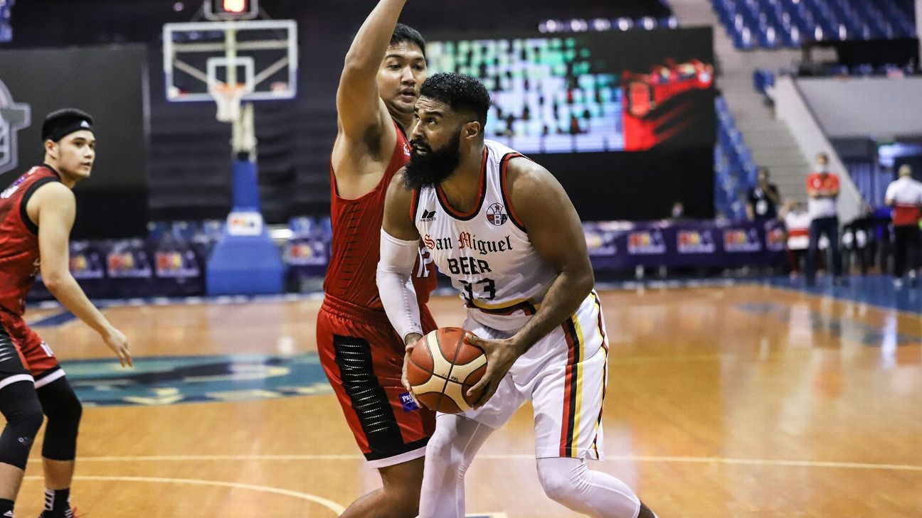 San Miguel turns back Ginebra, improves to 6-4 - ESPN