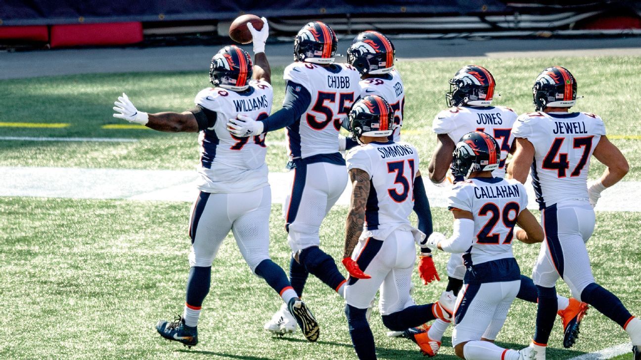 Denver Broncos' defensive line earned every chip on every shoulder ...