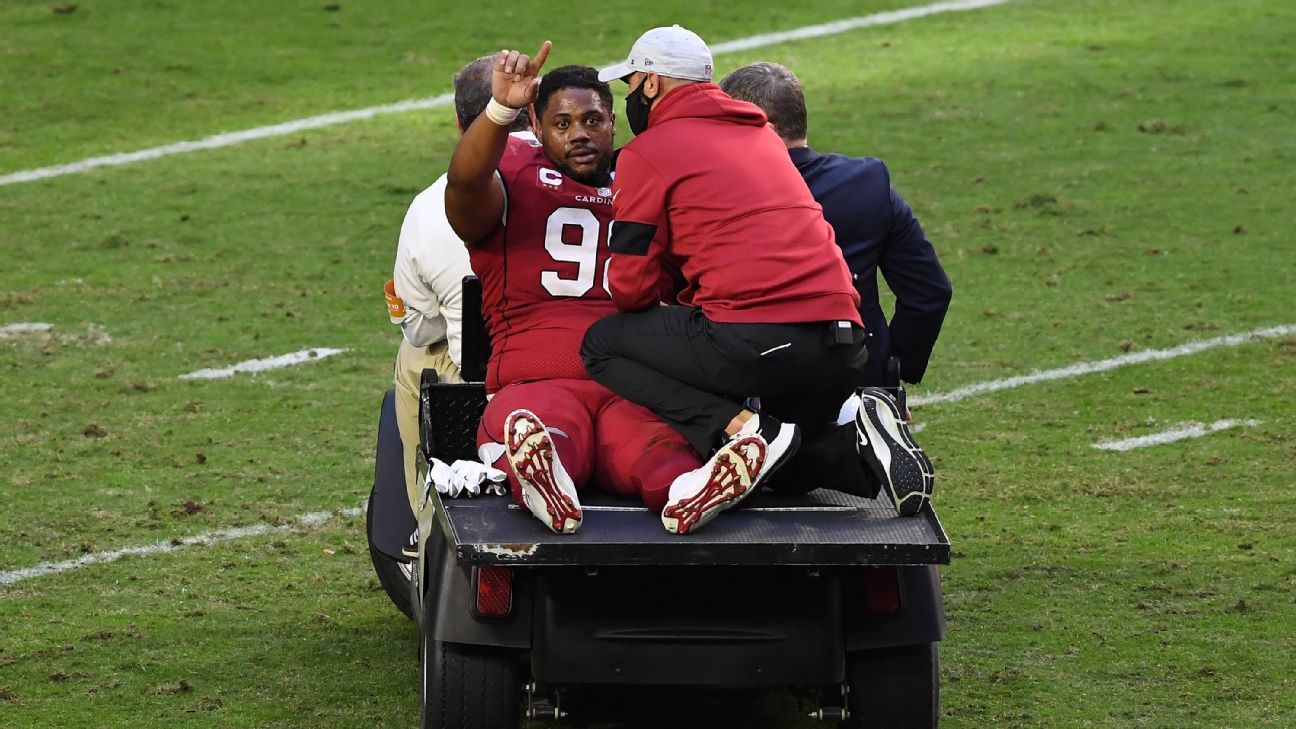 Cardinals pierden por el resto de la temporada al tackle Corey Peters ...